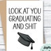 Funny Graduation Card, High School Graduation, College Graduation ...