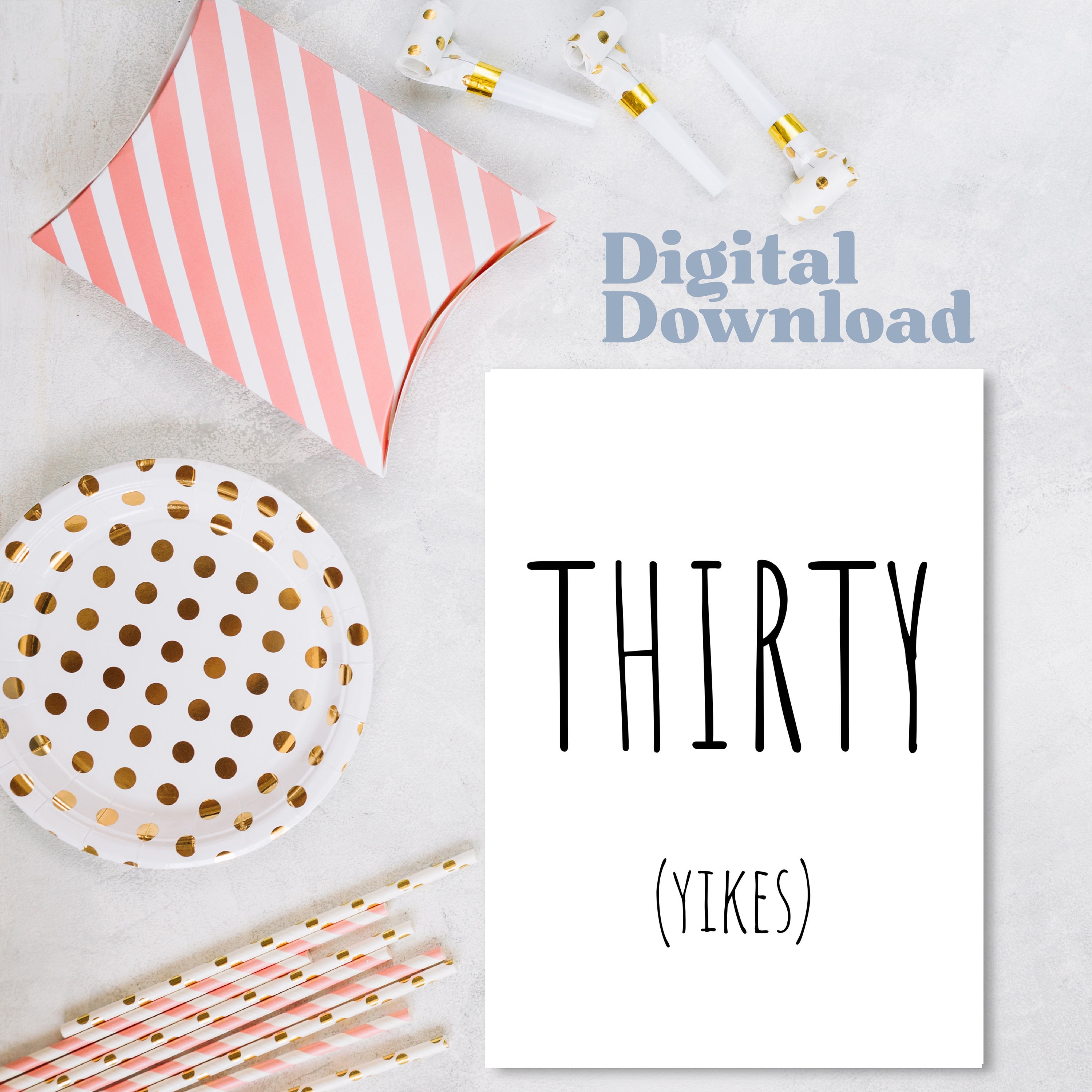 30th Birthday Card PRINTABLE Funny Birthday Card 30, Rude Birthday Card ...