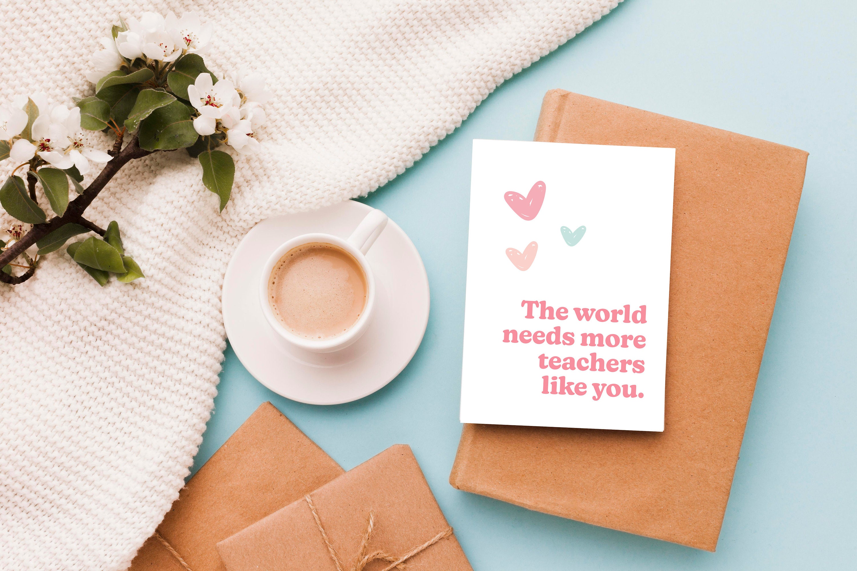 Teacher Appreciation Card PRINTABLE, the World Needs More Teachers Like ...