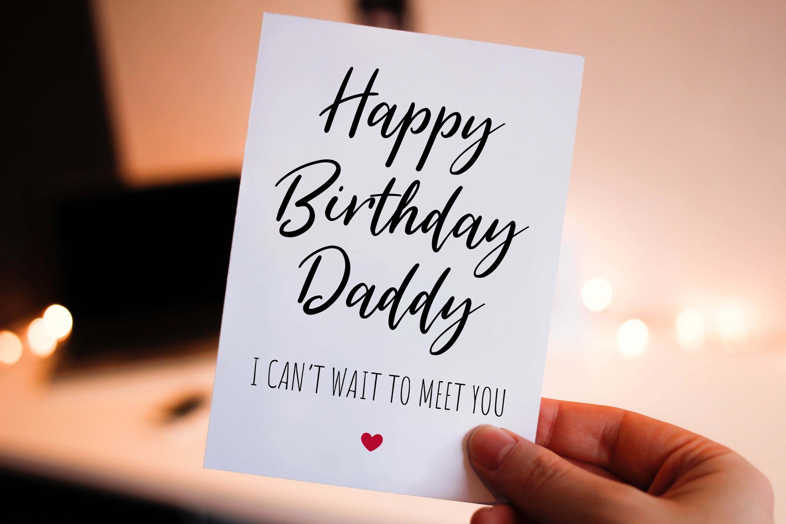 Cute Birthday Card Dad to Be PRINTABLE Future Dad Birthday Card, Happy ...