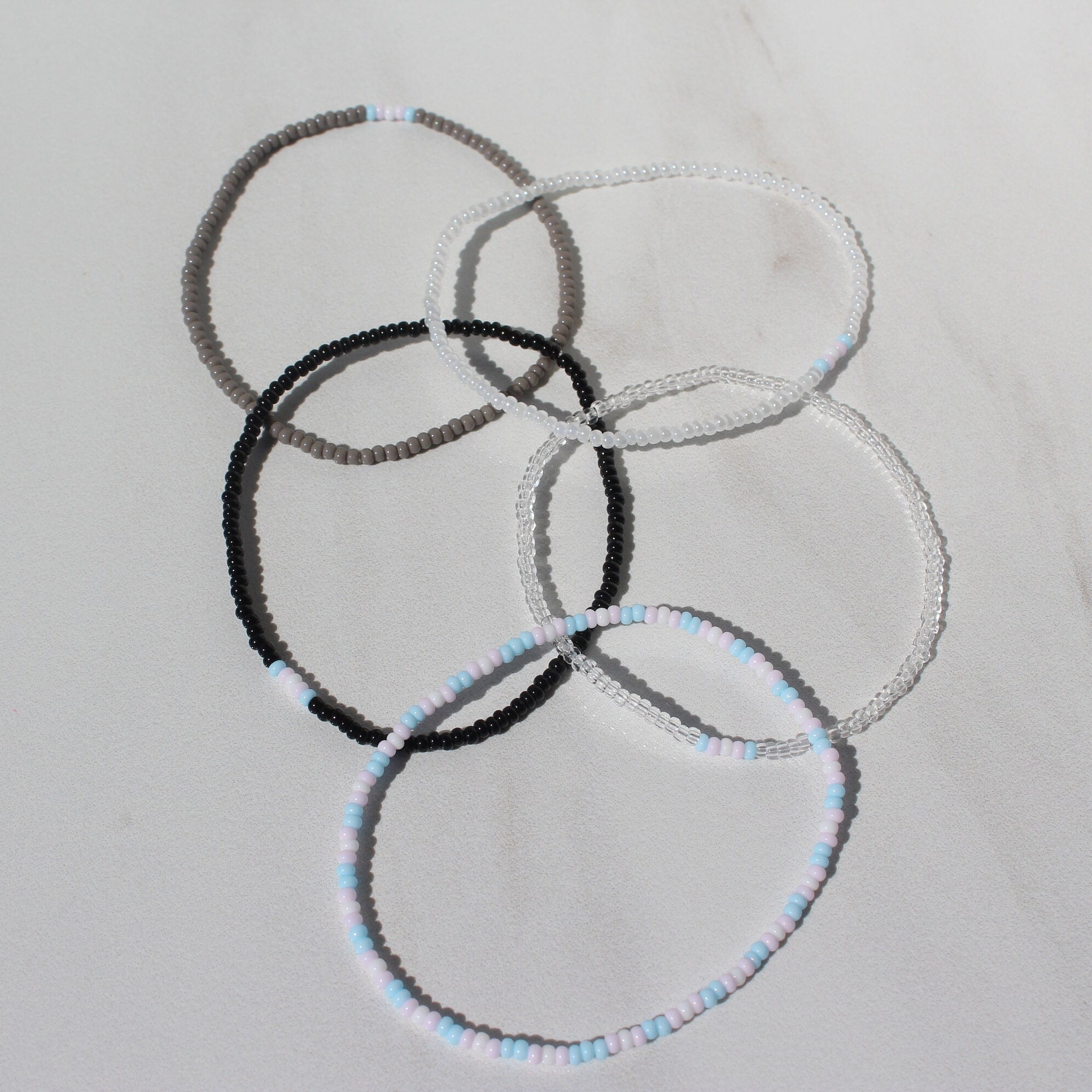 Transgender Flag Bracelet - Etsy