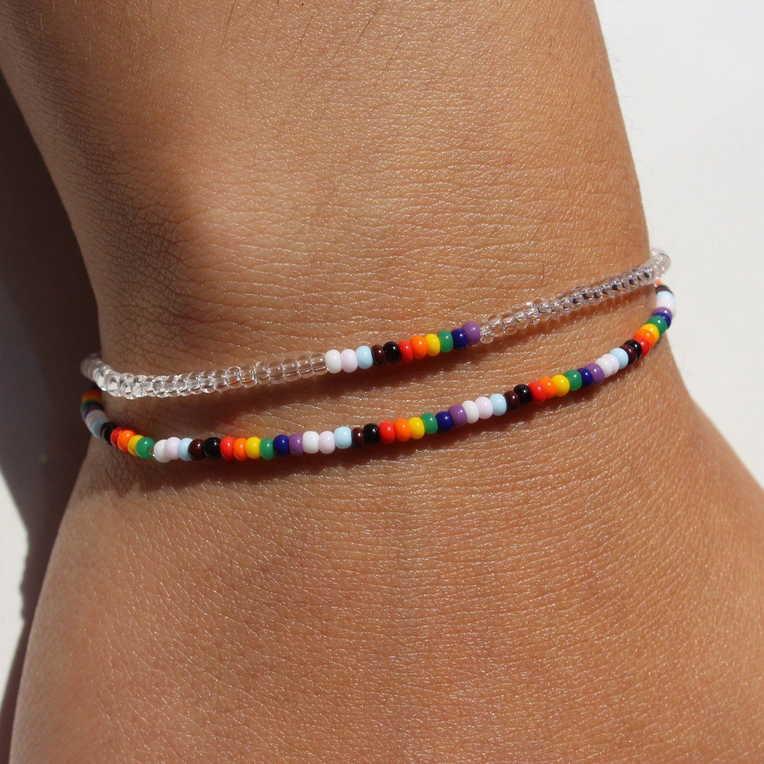 Progress Pride Flag Bracelet - Etsy