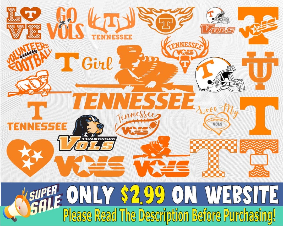 Tennessee-vols Svg Tennessee-vols Football Team Svg - Etsy