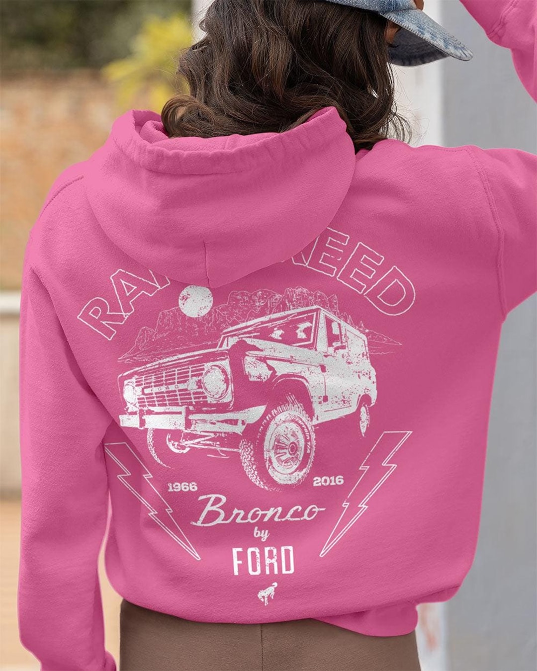 Ford Bronco Hoodie, Country Girl® Bronco Rare Breed Hooded Sweatshirt ...