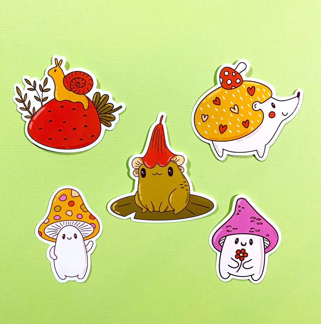 Cute Cottagecore Stickers - Etsy