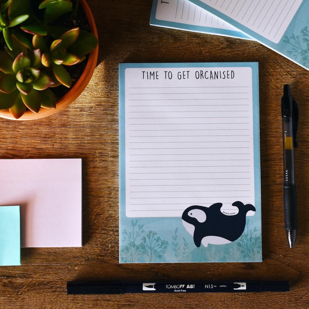 Orca Notepad - Etsy