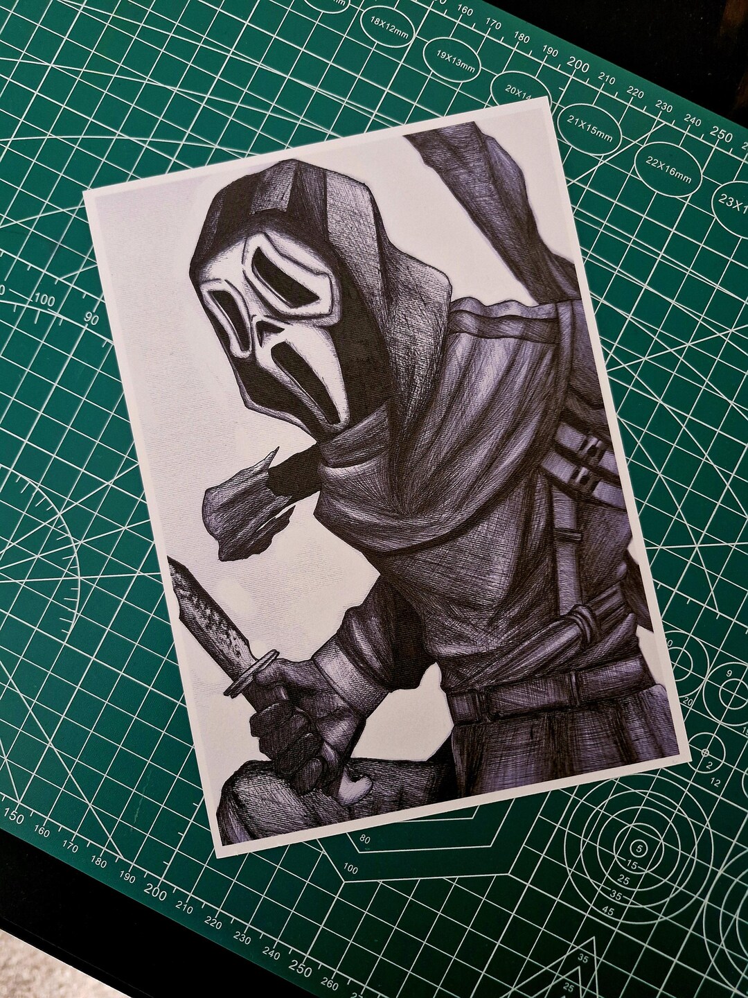 A5 Ghostface Print - Etsy