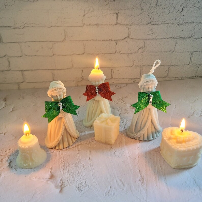 Gift Set/snow Girl Candle/christmas Gift Box/combo Price/christmas Tree ...