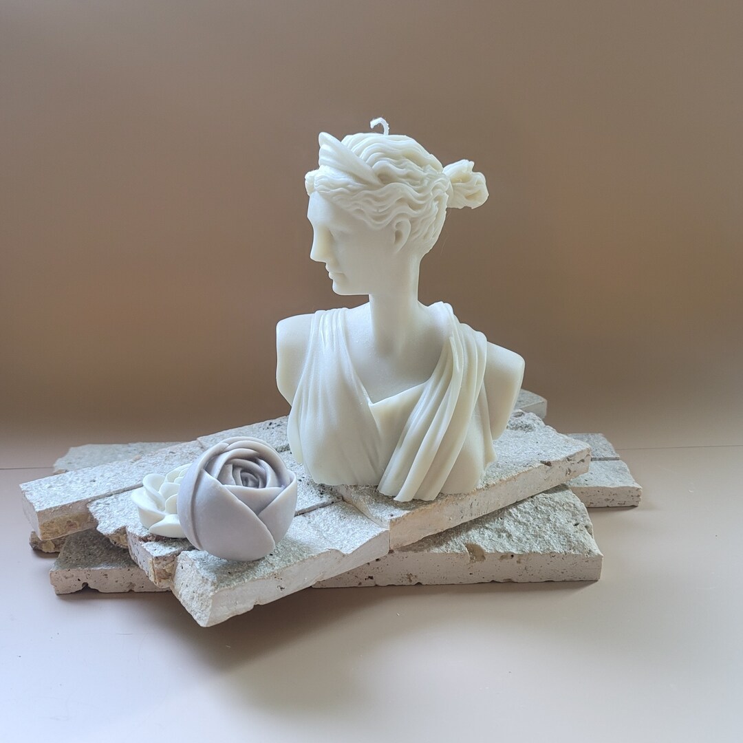 Big Size/ Artemis Goddess Statue/greek Venus /art Candle/aromatherapy ...