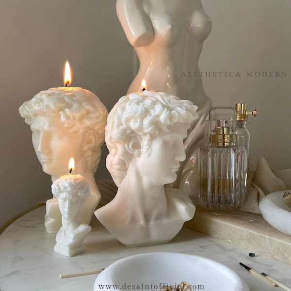 Bust Candle - Etsy