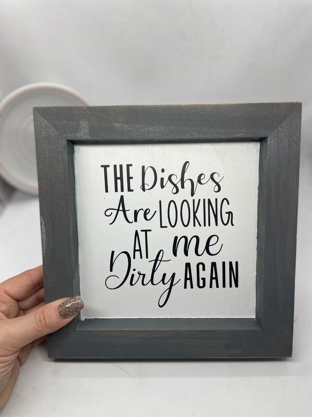 Kitchen Decor| Kitchen Sign| Dishes Sign| Funny Kitchen Decor| Funny ...