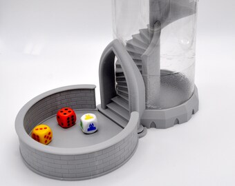 See Through Dice Tower - Etsy UK