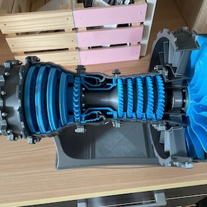 3D Printed Jet Engine - Etsy