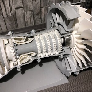 3D Printed Jet Engine - Etsy