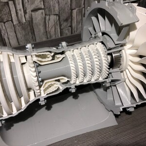 3D Printed Jet Engine - Etsy