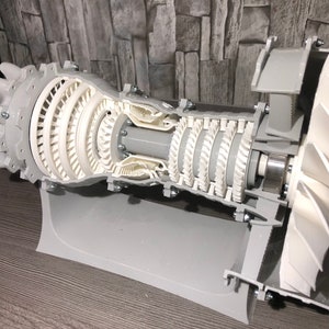3D Printed Jet Engine - Etsy