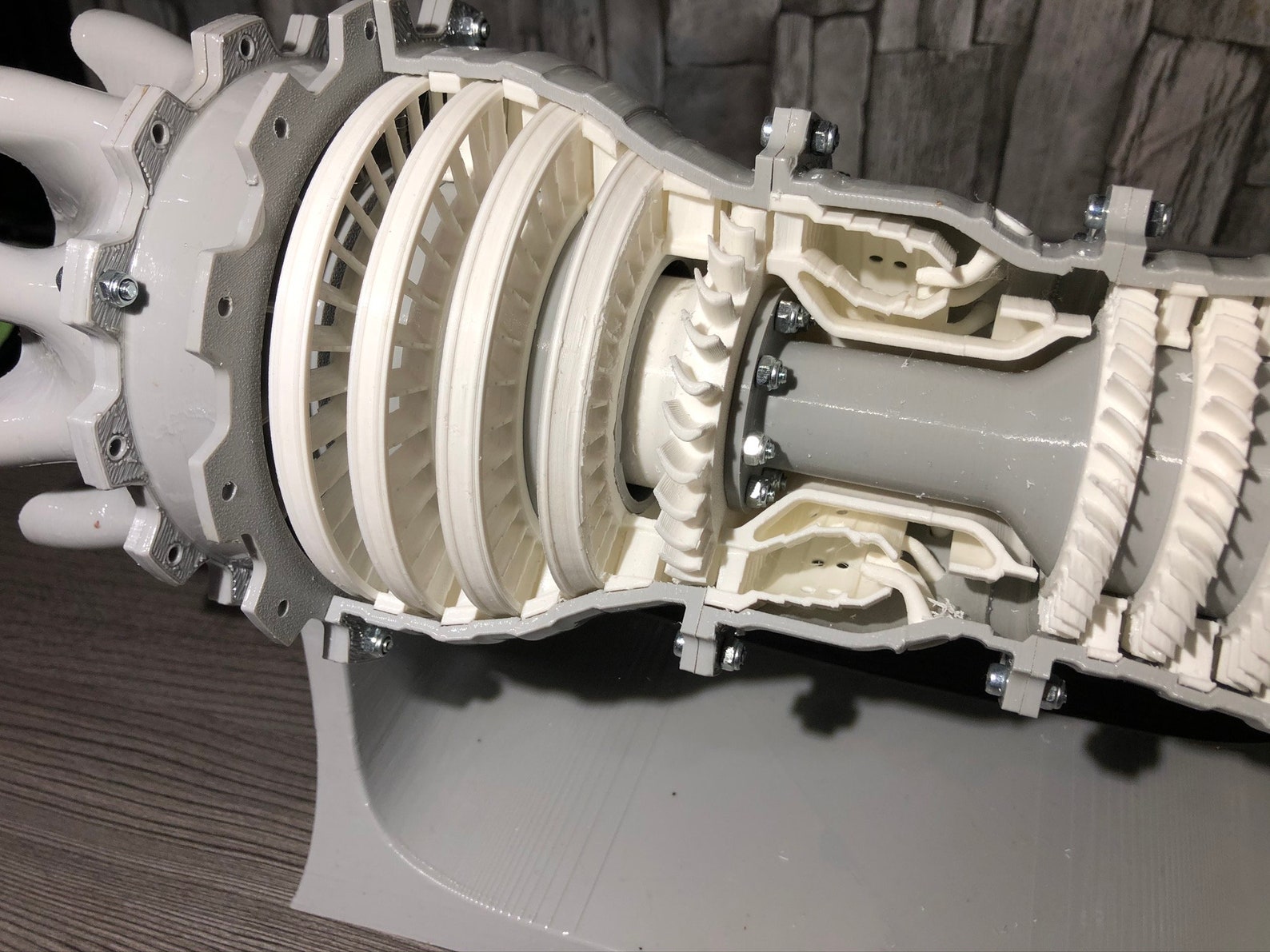 3D Printed Jet Engine - Etsy