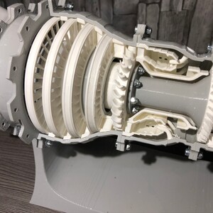 3D Printed Jet Engine - Etsy