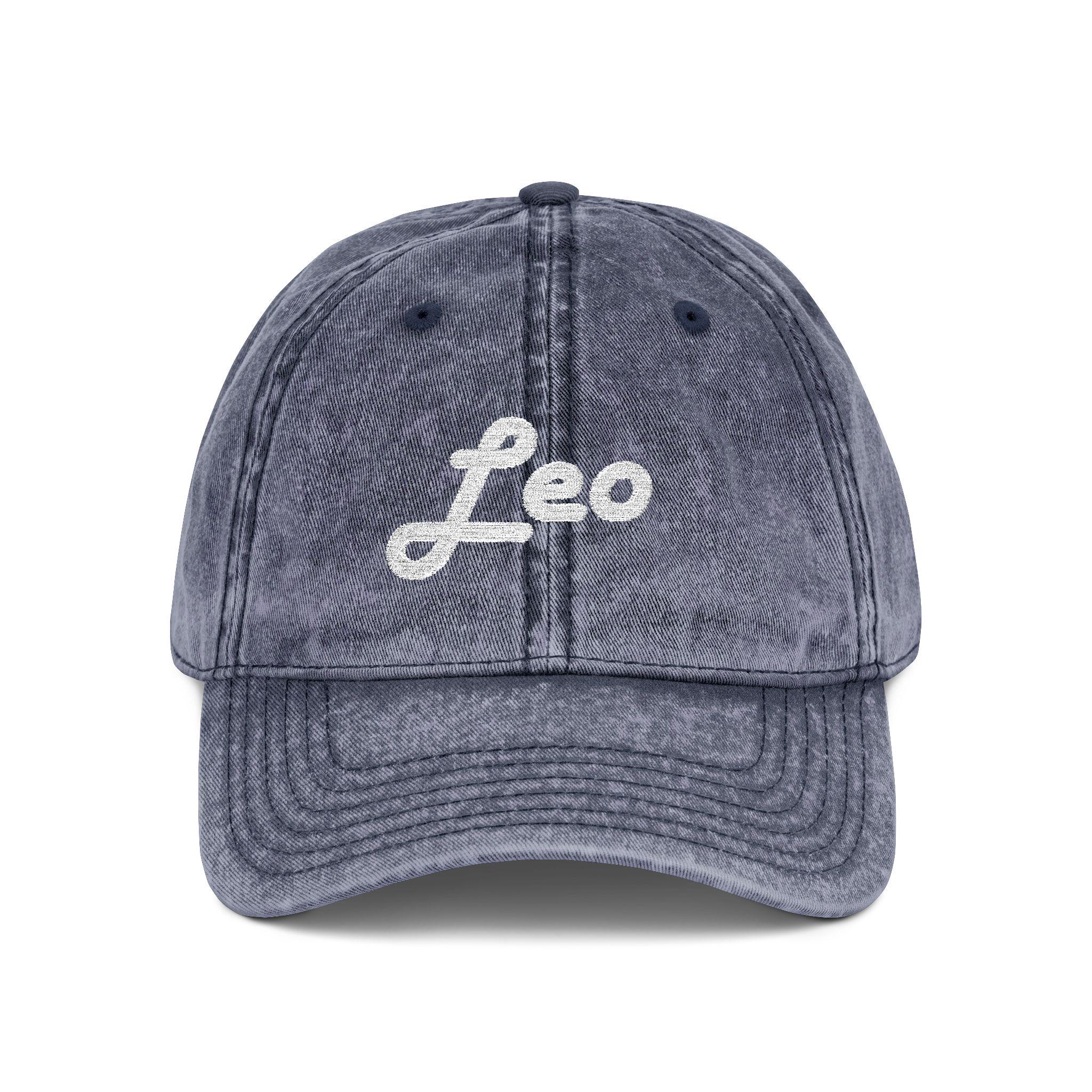 Embroidered Leo Zodiac Hat: Vintage Astrology Cap - Etsy