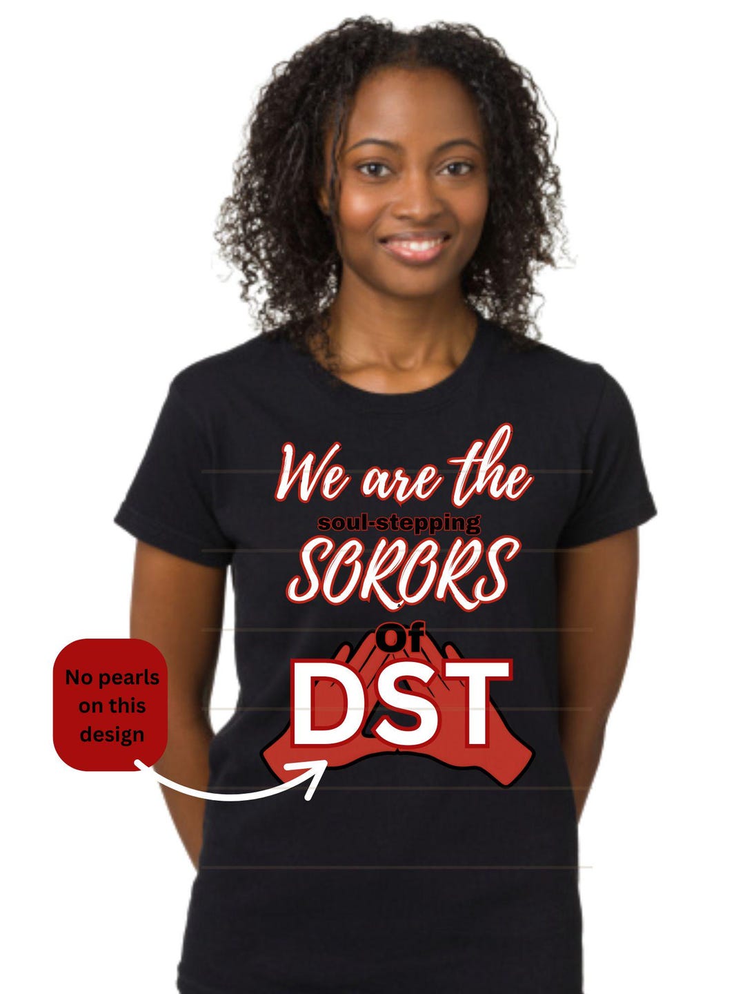 Delta Sigma Theta Hands Symbol PNG | Red DST Triangle Hand Sign Design ...