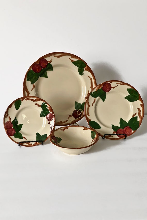 Dining & Serving Vintage Franciscan Apple Dinner Plate Made in America ...