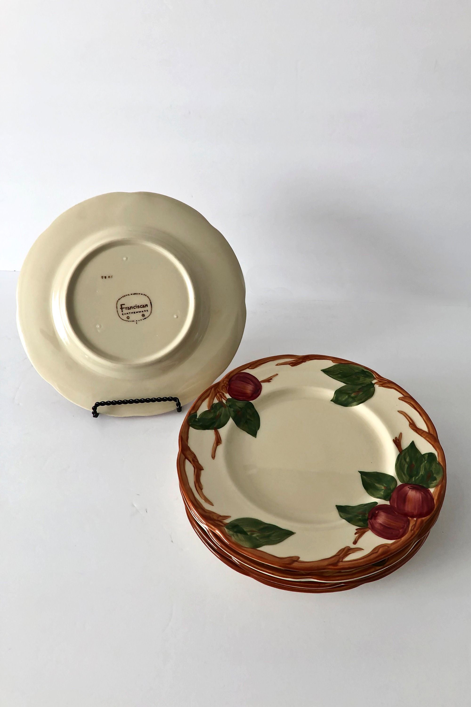 Vintage Franciscan Apple Dinnerware American Backstamp - Etsy