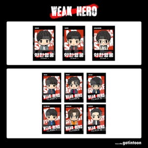 Weak Hero Class 1 & 2 Merch Keychain / Keyring / Standee / Sticker ...