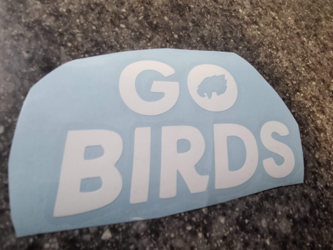 Philadelphia Go Birds Vinyl Decal/eagles Decal/go Birds - Etsy