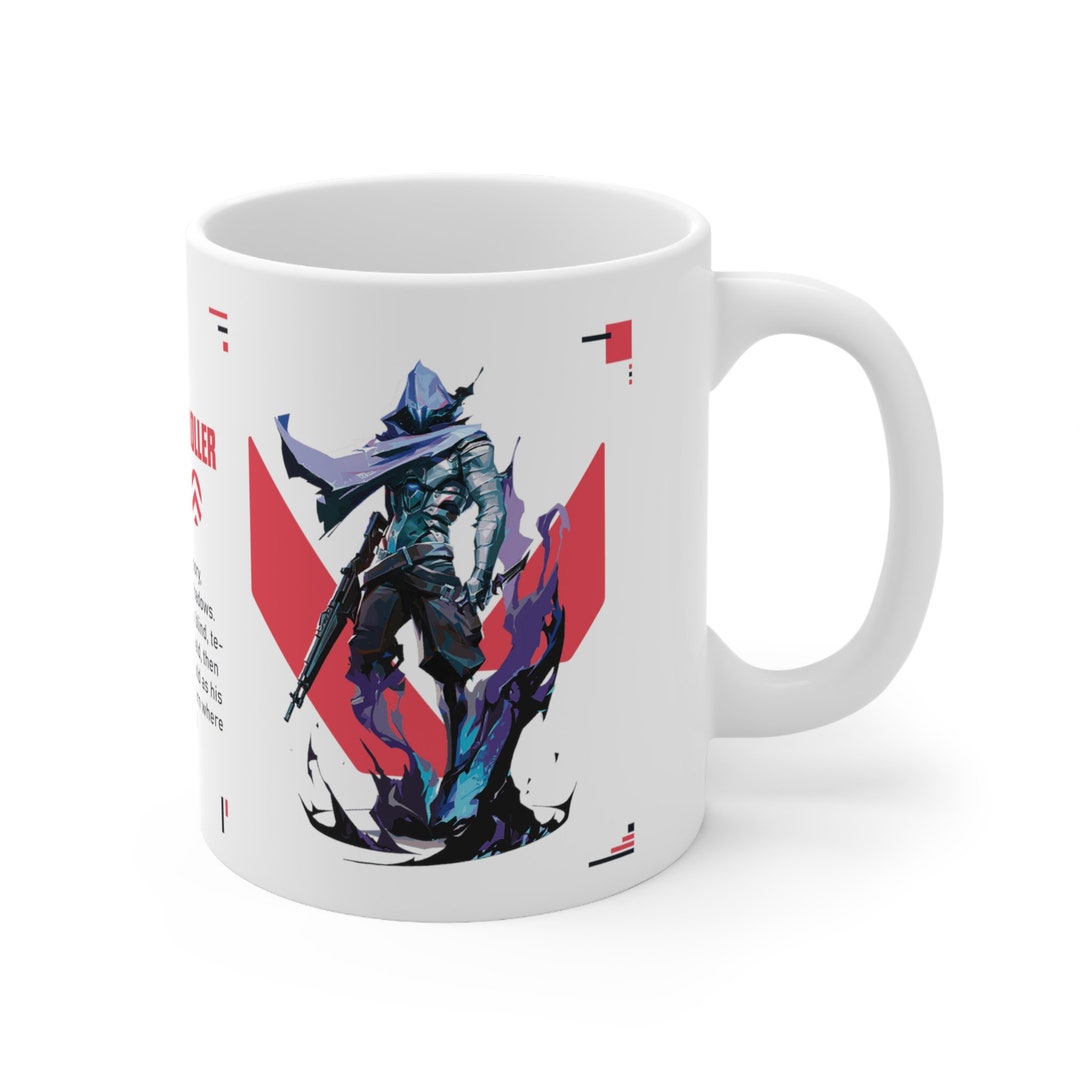 Valorant Omen Guide Mug Omen Abilities and Biography Cup - Etsy