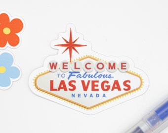 Las Vegas Sticker - Etsy