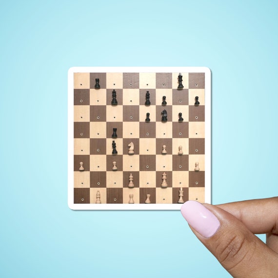 Chess Board Sticker Vinyl Matte Laptop Decal Best Friend | Etsy