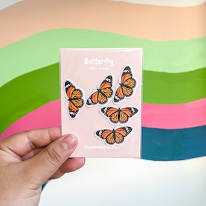 Monarch Butterfly Mini Pack, Vinyl Matte - Etsy