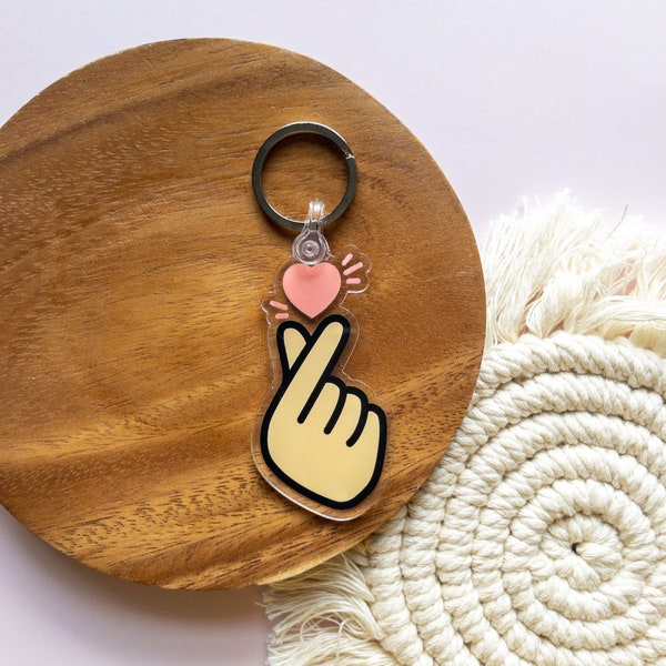 Korean Keychain - Etsy