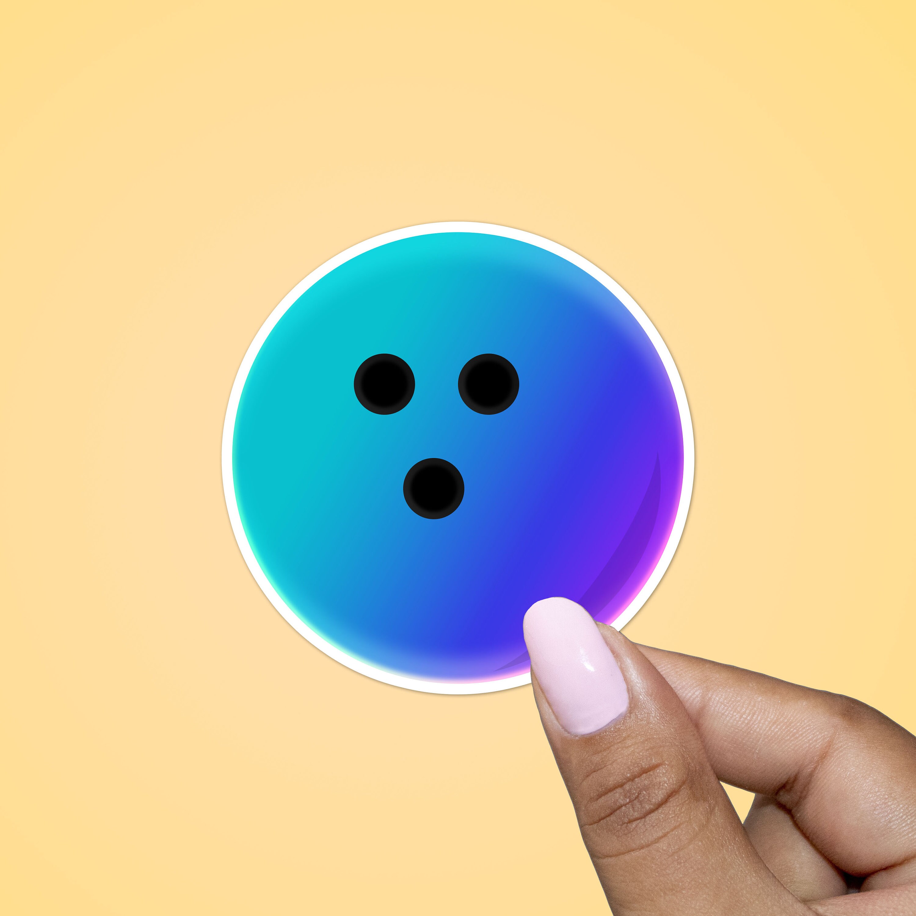 Bowling Ball , Vinyl Matte, Laptop Decal, Best Friend Gift - Etsy