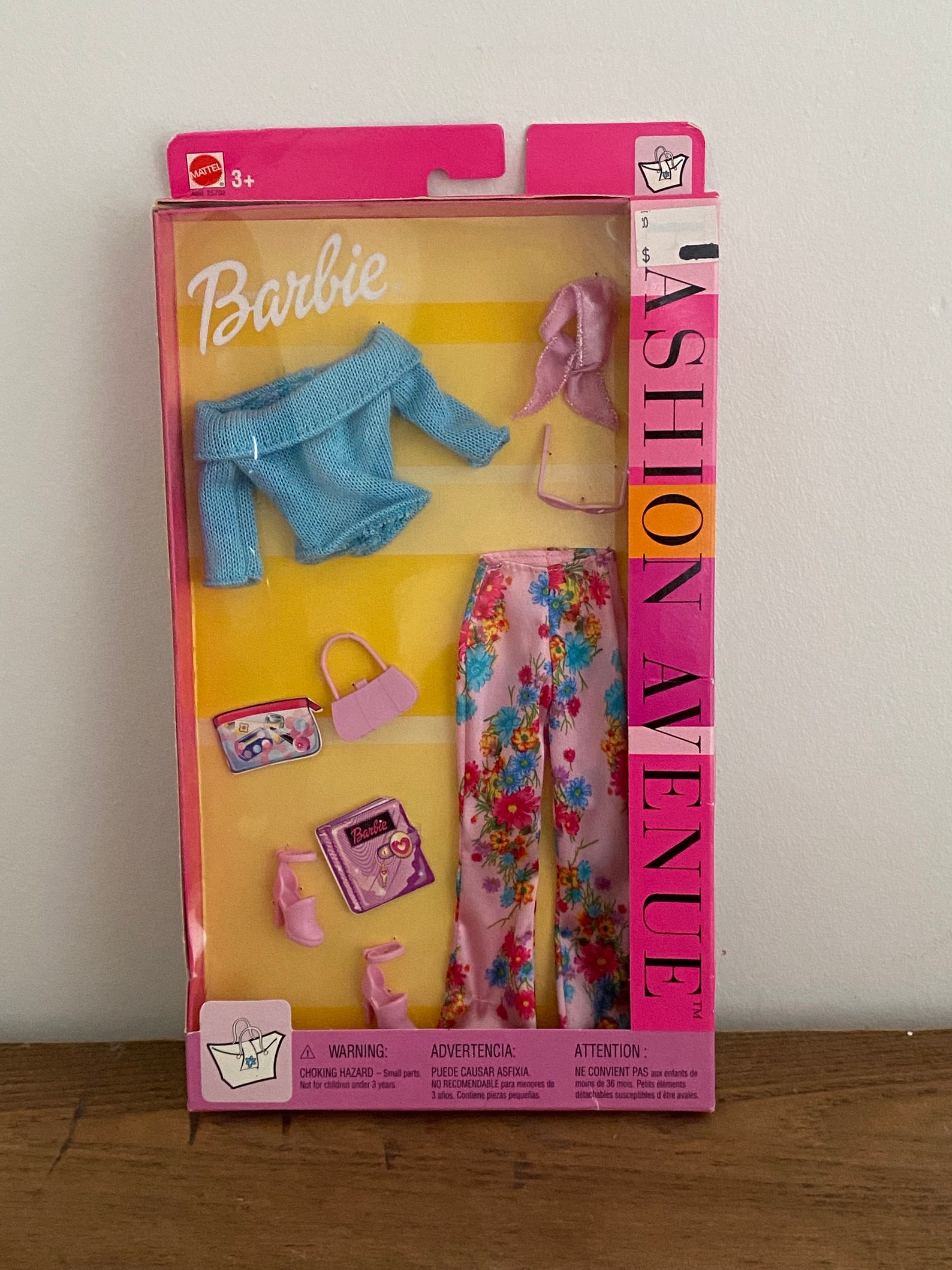 Vintage Barbie Fashion Avenue 2002 Top Pants Accessories 25702 NIB - Etsy
