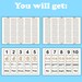 Toddler Homeschool Counting Printables, Counting Sheets, Kids Pre ...