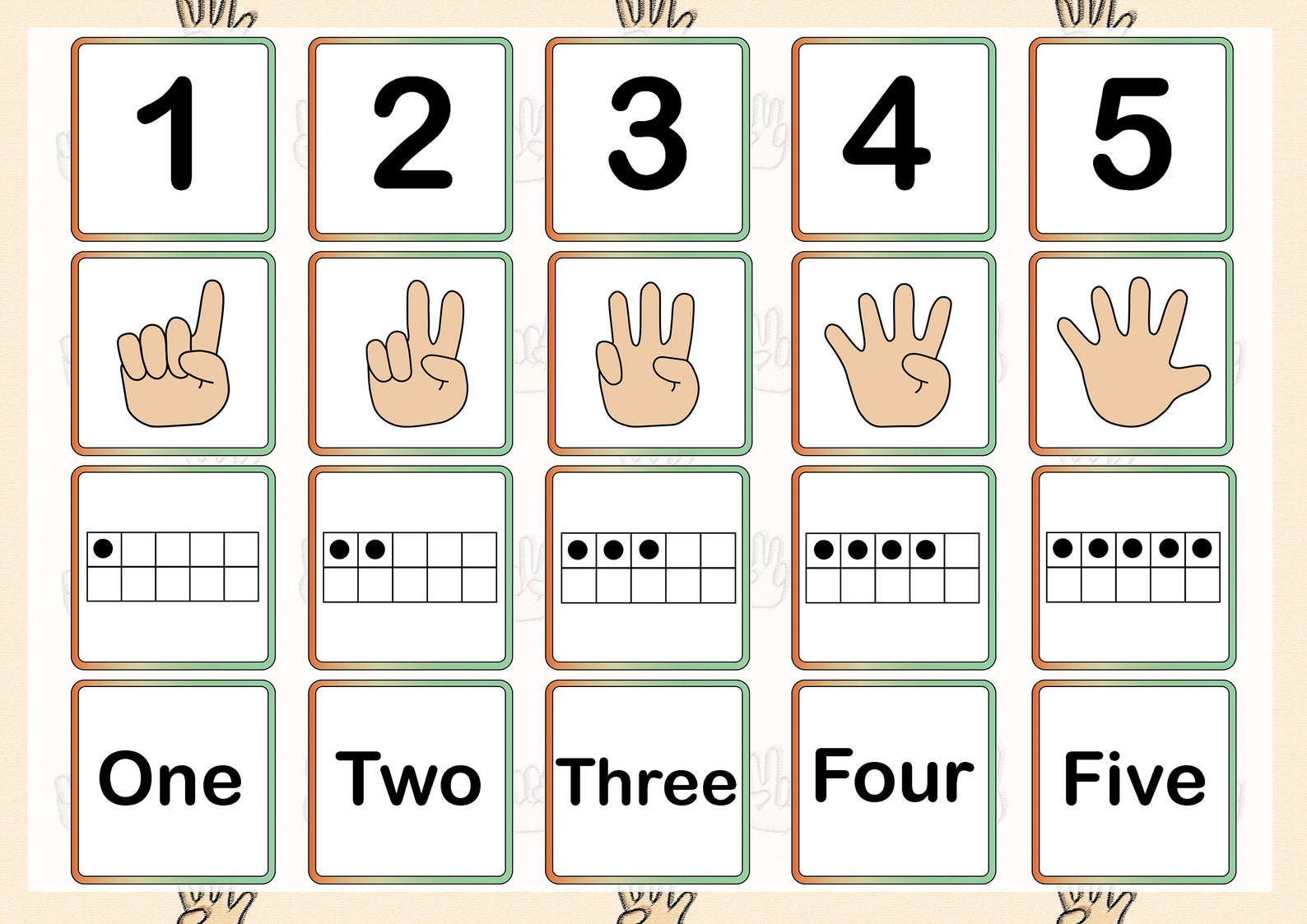 Toddler Homeschool Counting Printables, Counting Sheets, Kids Pre ...