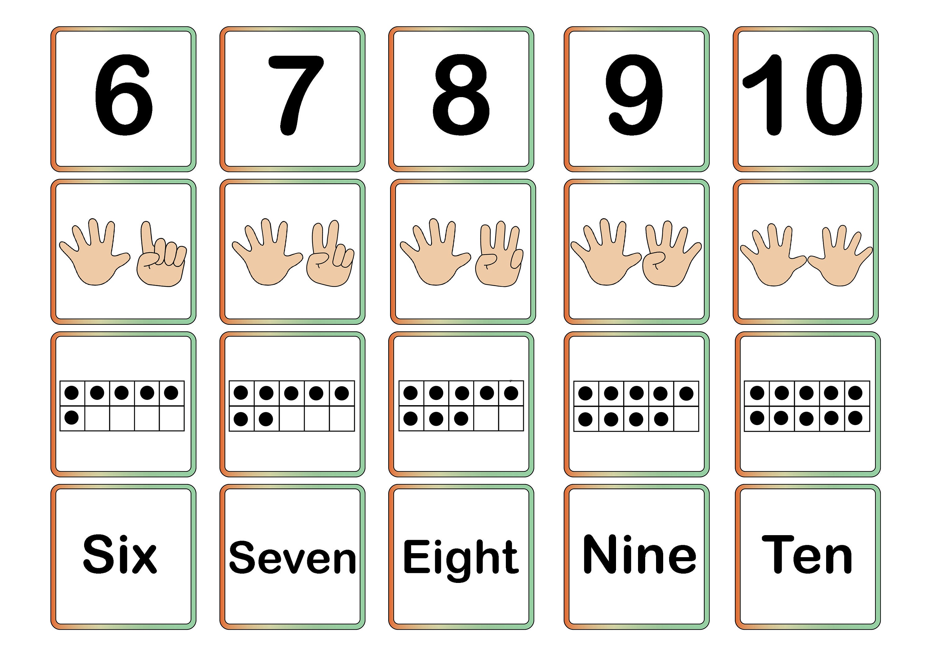 Toddler Homeschool Counting Printables, Counting Sheets, Kids Pre ...