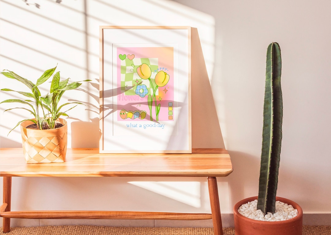 What a Good Day // A3,A4 & A5 Printable Art, Wall Print, Pastel Decor ...