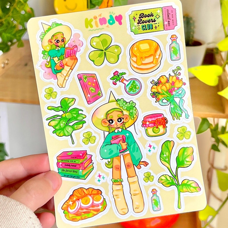 Witch Sticker Sheet Vinyl - Etsy UK