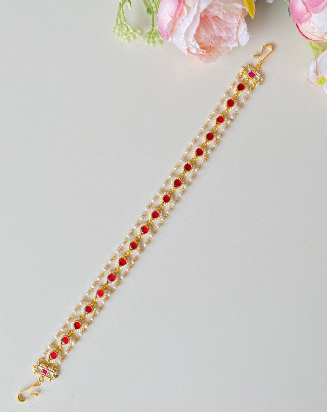 Kundan Mathapatti/ Indian Jewelry/ Sheesh Phool/ Head Band/ Polki ...