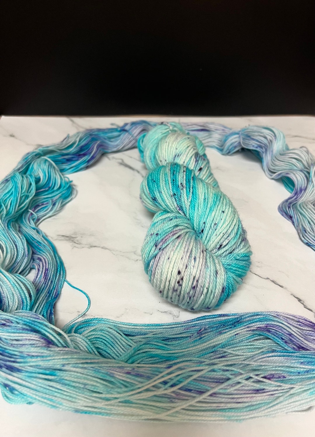 Blue Raspberry Yarn, Hand-dyed to Order Variety of Bases Available - Etsy