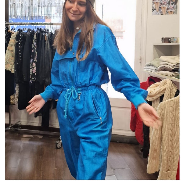 Vintage 80s Jumpsuit - Etsy