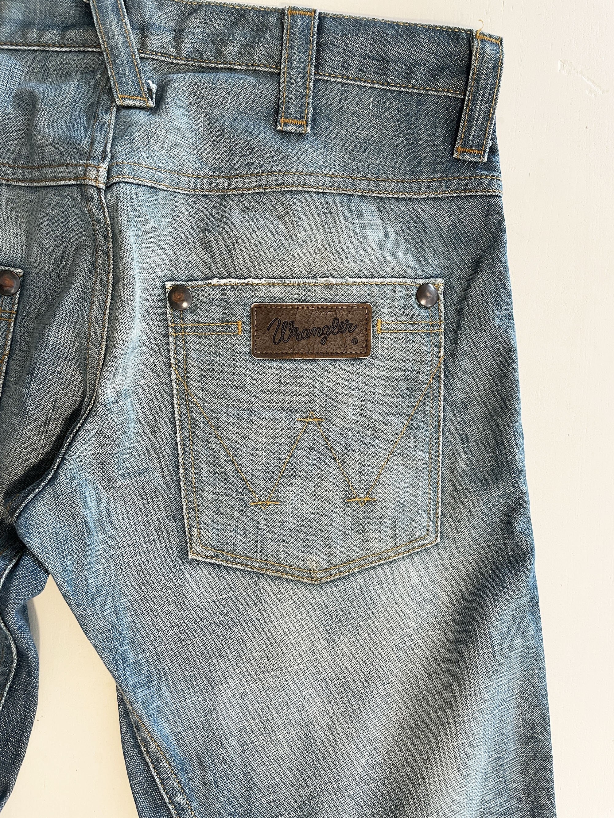 Wrangler Jeans Button Repair