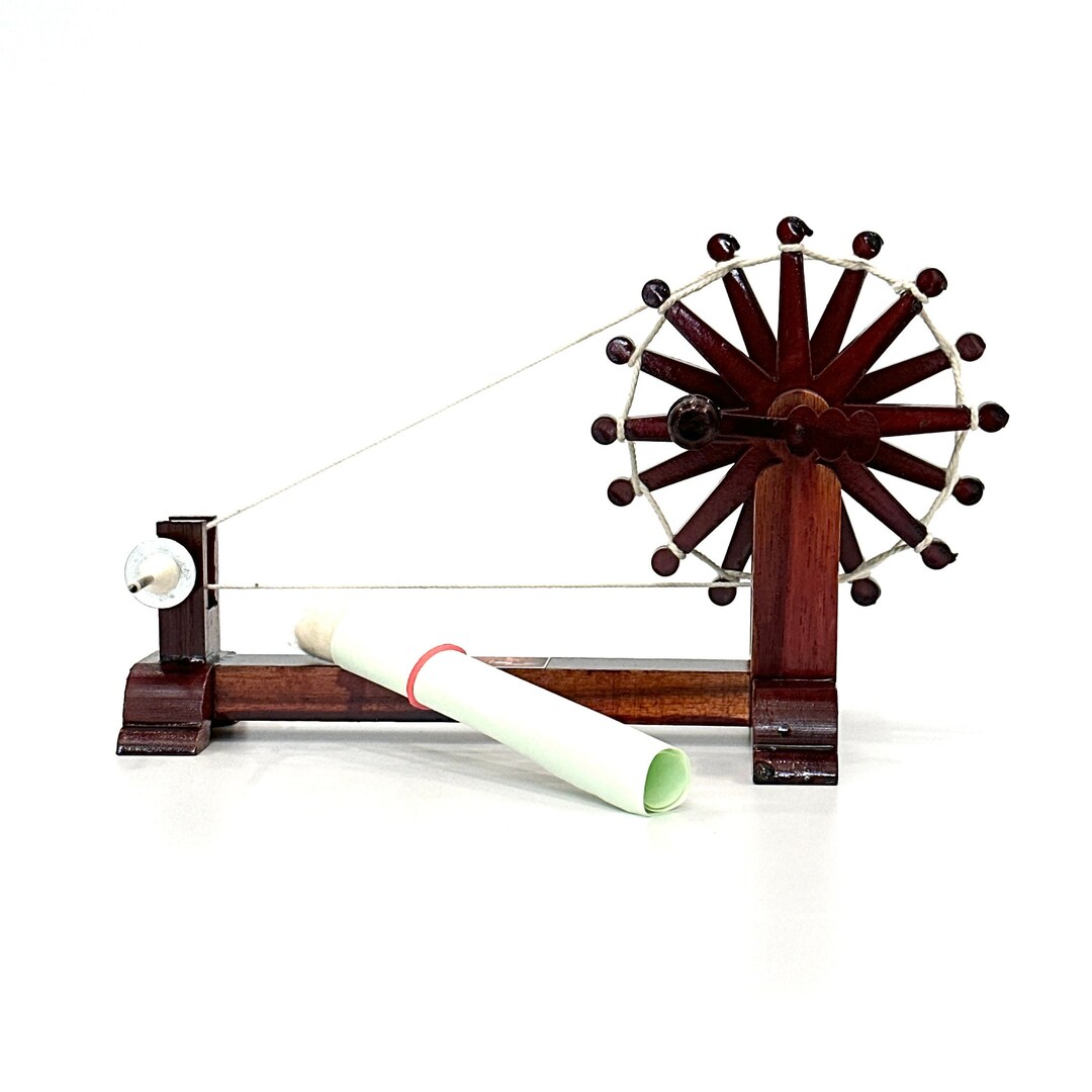 Buy CHARKHA WOODEN Online in India - Etsy