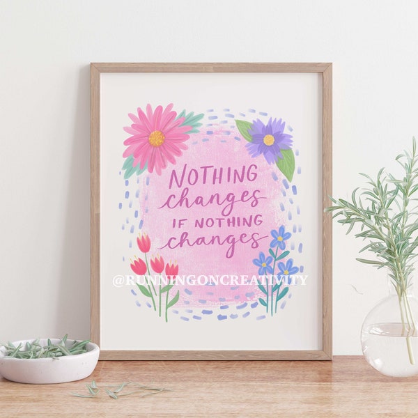 If Nothing Changes - Etsy