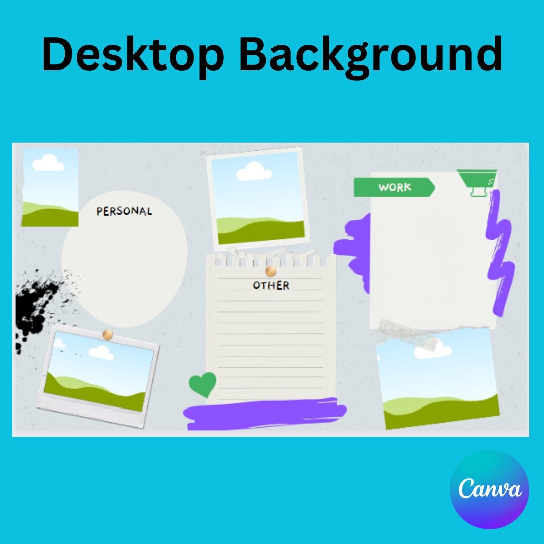 Downloadable Desktop Background Desktop Wallpaper Template Customize ...