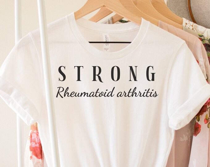 Rheumatoid Arthritis Shirt, RA Awareness, Rheumatoid Arthritis Warrior ...