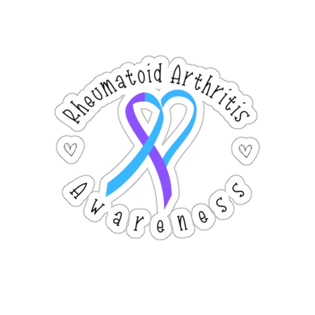 Rheumatoid Arthritis Sticker, RA Warrior, Arthritis Awareness, Spoonie ...