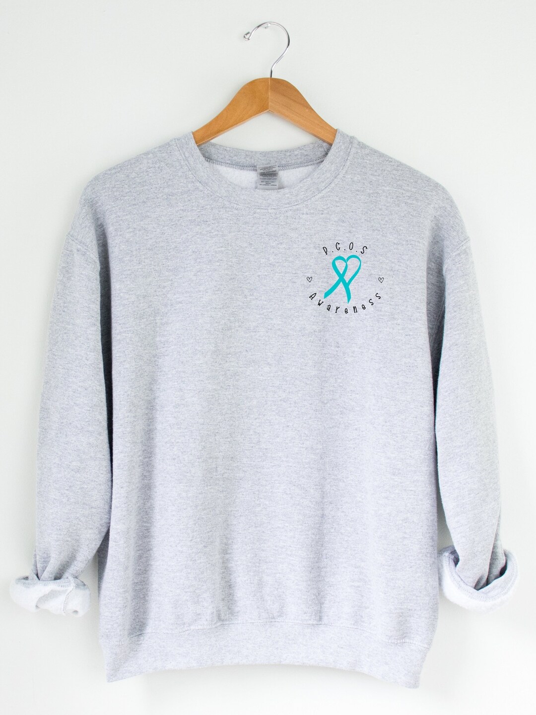 PCOS Sweatshirt, Pcos Awareness, Pcos Warrior, Polycystic Ovary, Pcos ...